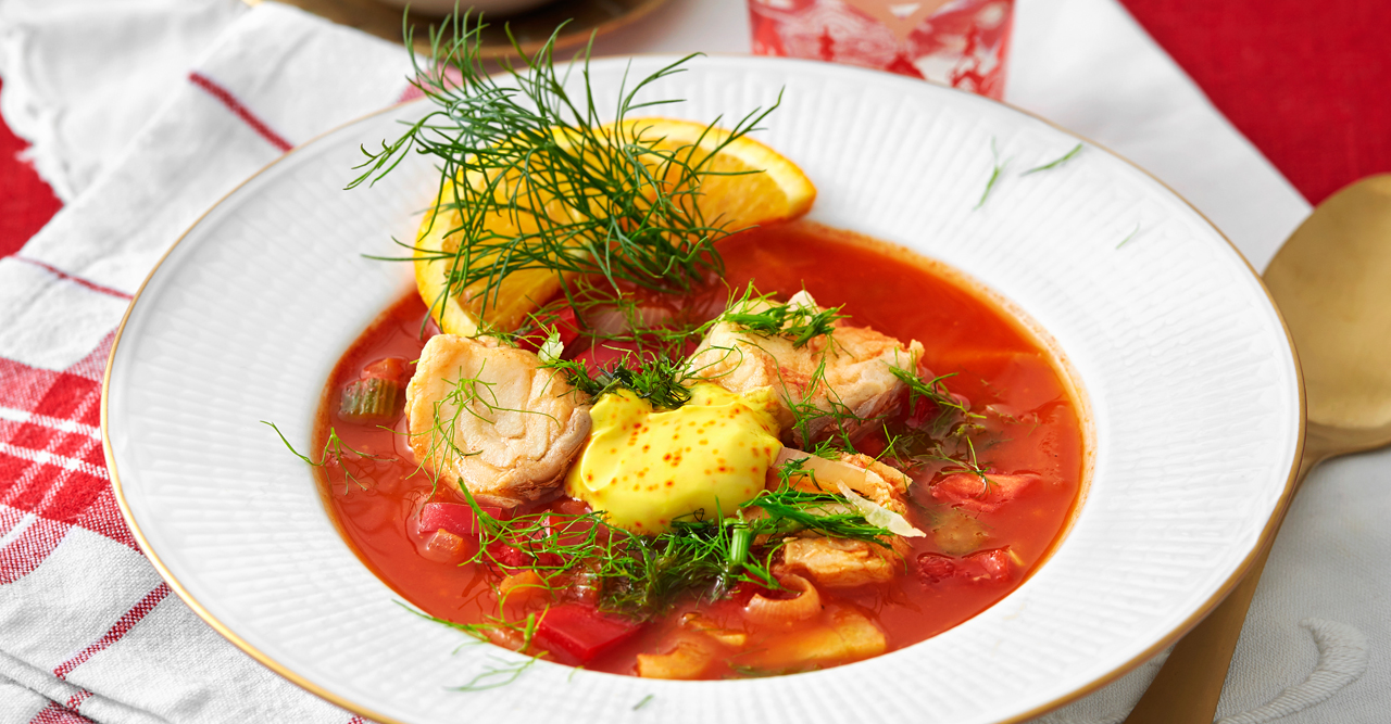 Fisksoppa Recept